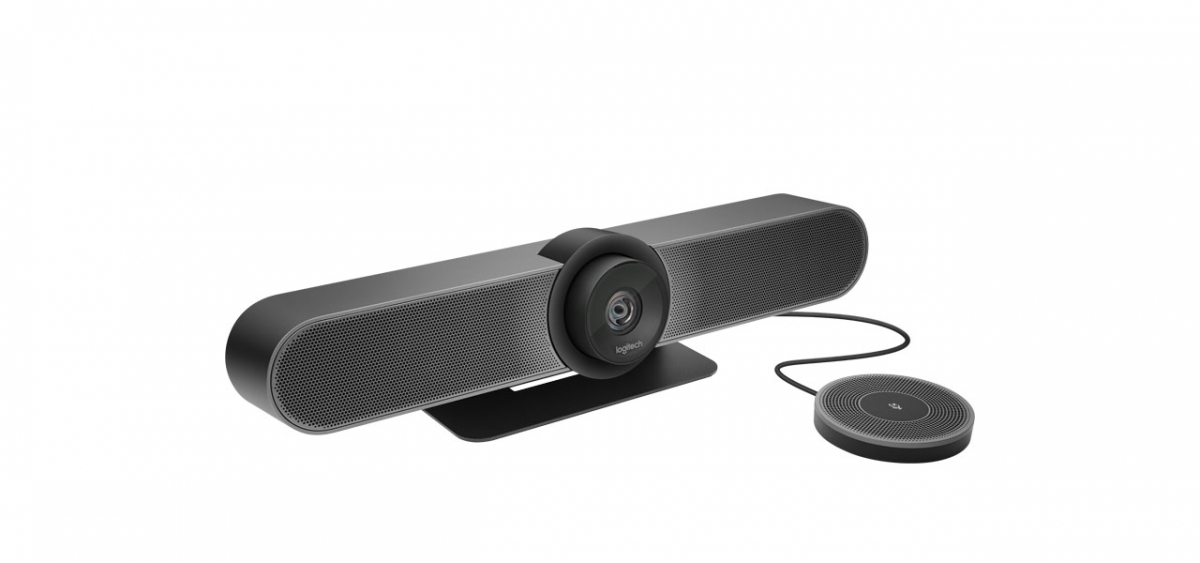Logitech MeetUp: cámara de videoconferencia 4K + Micrófono de expansión ...